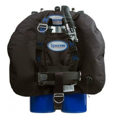 BCD EXPLORER HALCYON QUICK FIX CINCH STAINLESS STEEL BACKPLATE