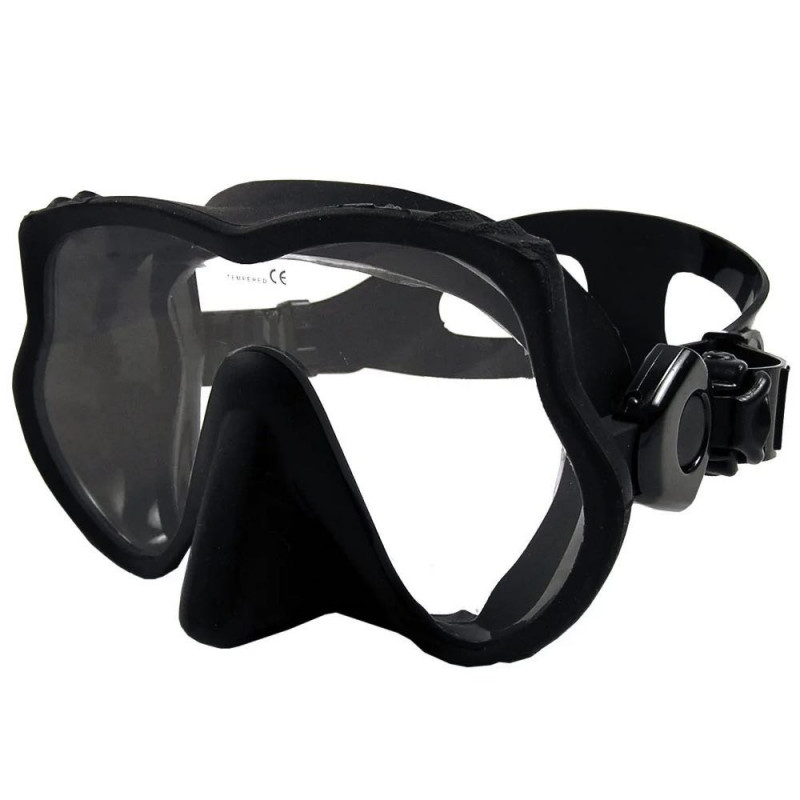 Scuba Mask Frameless With Wide Field Of View